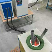 China High Frequency 30kw Copper Melting Equipment Tin Iron Melting Furnace 1700C for sale