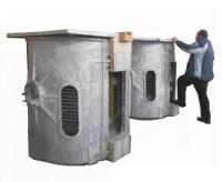 China Industrial Scrap Induction Melting Furnace 1000Hz for Steel Copper 500kg Capacity for sale