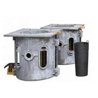 China 1650C Intermediate Frequency Melting Furnace 750KW Power 1 Ton Capacity for Cast Iron Copper for sale