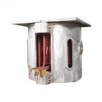 China 750kg Induction Melting Furnace 380V Fast Melting Scrap Metal Ingot Producing for sale
