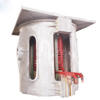 China 250kg Medium Frequency Induction Melting Furnace 250KW 0.7KWh per Kg Electric Heating for sale