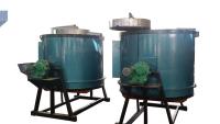 China Aluminum Copper Crucible Melting Furnace 75kW 400kg Electric Ingot Producing Metal Melting Furnace for sale