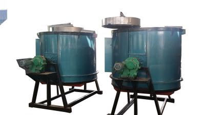 China Aluminum Copper Crucible Melting Furnace 75kW 400kg Electric Ingot Producing Metal Melting Furnace for sale