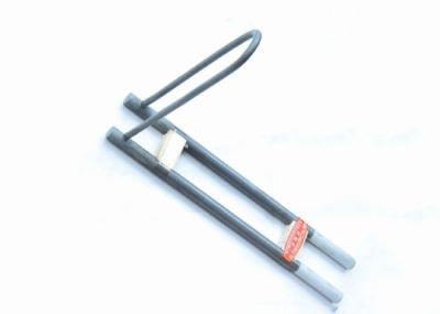 China MoSi2 Heating Element Right Angle Rod 110-380V for Industrial Heat Treatment Furnace 1800C for sale