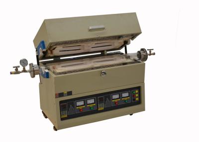 China Double Heating Zone High Temperature Vacuum Furnace Programmable Powder Sintering for sale