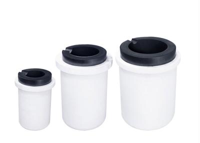 China 1200C Graphite Crucible for Aluminium Gold Melting 70MPa Compressive Strength for sale