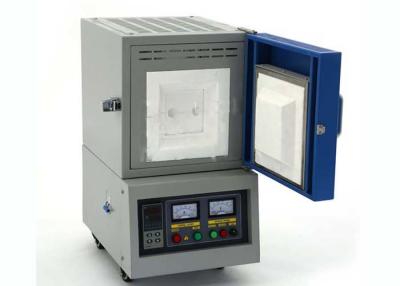 China 1800C Programmable Muffle Furnace 8L MoSi2 Heating Powder Sintering Dual Shell for sale