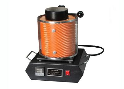 China Resistance Copper Gold Silver Melting Furnace 3KG Capacity 1150C Easy Operation for sale