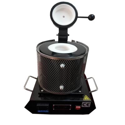 China Small Volume Gold Silver Melting Furnace 1150C 2.1KW for Jewelry Casting for sale