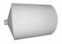 China High Density Quartz Crucible with Funnel 99% Al2O3 1800°C Industrial Alumina Ceramic Crucible for sale