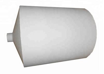 China High Density Quartz Crucible with Funnel 99% Al2O3 1800°C Industrial Alumina Ceramic Crucible for sale