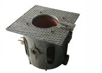 China 1650C 250kg Steel Induction Melting Furnace 380V High Efficiency Electric Furnace for sale