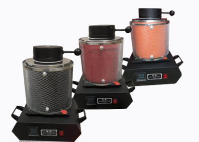 China Lightweight Portable Gold Melting Furnace Customized Plug With PID Controller for sale