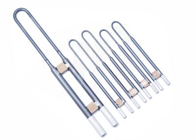 China Molybdenum Disilicide Heating Elements 1800C W Type for Industrial Furnaces for sale