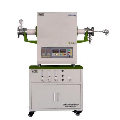 China Electric Vacuum Tube Furnace 1200C Laboratory High Temperature Furnace 80mm Tube for sale