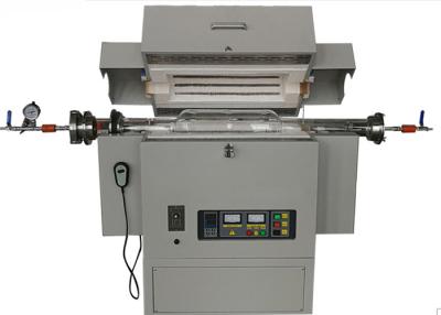 China Electric Quartz 1200°C Vacuum Tube Furnace for Lab Heating 60x400mm for sale