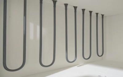 China U Shape Molybdenum Disilicide Heating Elements 1800C High Purity 6/12mm Diameter for sale