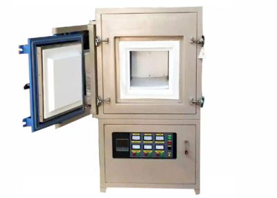 China Ceramic Fibre Muffle Furnace 1600C 12L MoSi2 Heating Programmable PID for sale