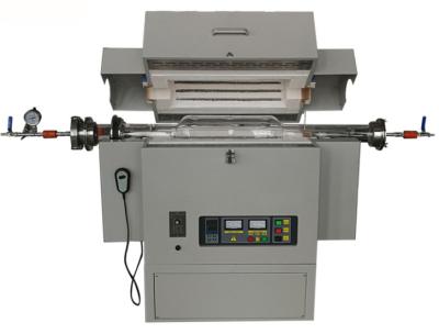China Vacuum Atmosphere High Temperature Tube Furnace 1200C 60mm Tube Low Power Miniature for sale