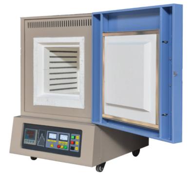 China High Temperature 1200C Lab Electric Muffle Furnace 36L Programmable Chamber Heating Furnace for sale