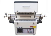 China CE Certified 1200C Electric Quartz Vacuum Tube Furnace 80x400mm for Lab Heating for sale