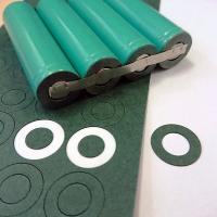 China 18650 Lithium Battery Insulator Rings Highland Barley Paper Adhesive Backing 16mm for sale