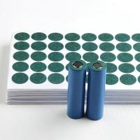 China 18650 Lithium Battery Insulator Rings Highland Barley Paper Adhesive Backing 16mm for sale