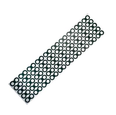 China Nomex Insulation Paper for 18650 Li-ion Batteries 0.05mm Thickness Self-Adhesive Hollow Insulating Paper for sale