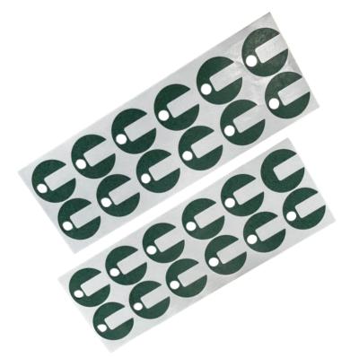 China Green 0.2mm Adhesive Fish Paper Insulation for 38Ah Li-ion Battery Cell for sale