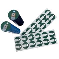 China Green 0.2mm Adhesive Fish Paper Insulation for 38Ah Li-ion Battery Cell for sale