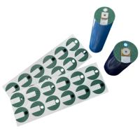 China Green 0.2mm Adhesive Fish Paper Insulation for 38Ah Li-ion Battery Cell for sale