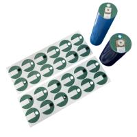 China Green 0.2mm Adhesive Fish Paper Insulation for 38Ah Li-ion Battery Cell for sale