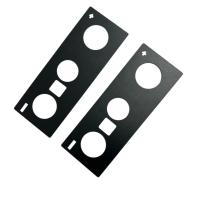 China Flame Retardant Black PC Film for EV Battery Pack LFP Prismatic Cell Insulation Gasket Custom Die-Cut Sheet for sale