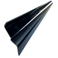 China Flame Retardant PC Bent Strips 1.5mm Thick for Battery Module Edge Protection High Temperature for sale