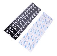 China Custom Black PET Mylar Insulation Film for Lithium Battery Pack, Flame Retardant Electrical Insulation Sheet with Single-Sided Adhesive for sale