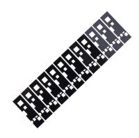 China Custom Black PET Mylar Insulation Film for Lithium Battery Pack, Flame Retardant Electrical Insulation Sheet with Single-Sided Adhesive for sale