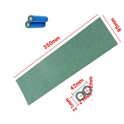 China 21700 Cylindrical Battery 2P Hollow Fish Paper Gaskets, Single-Sided Adhesive for sale