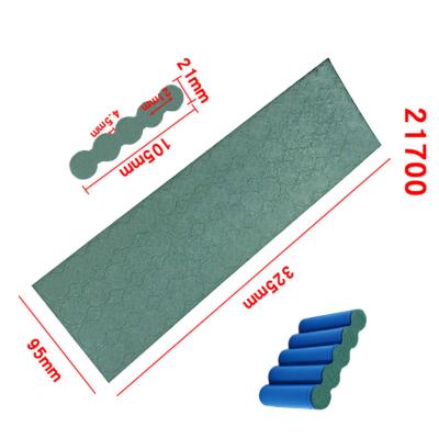 China 5P Hollow Single-Sided Adhesive Fish Paper Gaskets for 21700 Lithium Batteries, Flame Retardant & Eco-Friendly for sale
