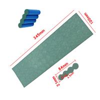 China 21700 Battery Cell 4-Cell Solid Fish Paper Spacer, Flame Retardant High Temperature Insulation Gasket for Lithium Battery Pack for sale