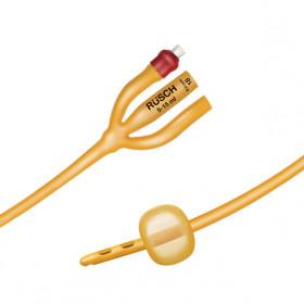 China 3-Way Latex Foley Catheter | Medical Grade Urethral Catheter with Large Irrigation Lumen for sale