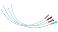 China CE ISO Medical Disposable Silicone Coated Catheter Nelaton Catheter With Normal Eyes for sale