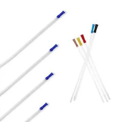 China 14Fr Medical Sterile Urethral PVC Intermittent Catheter For Male And Female Use for sale
