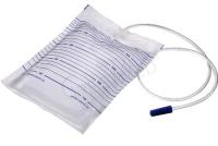China Medical Grade 100ml PVC Urinary Drainage Bag PVC Anti Reflux Valve For Post Surgery for sale