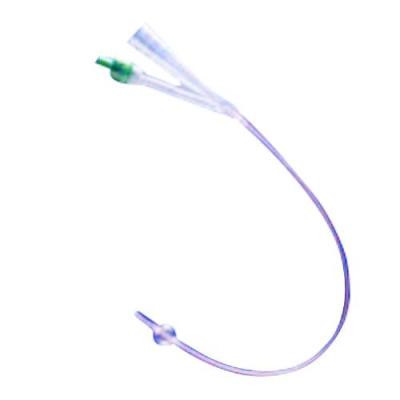 China Silicone Urinary Foley Catheter 10 fr For Urinary Retention Monitoring And End-of-life Care for sale