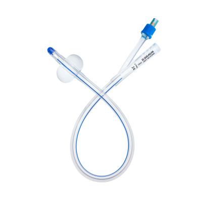 China Soft Silicone Foley Catheter 16 Fr Stable Comfortable Support For Extended Periods for sale