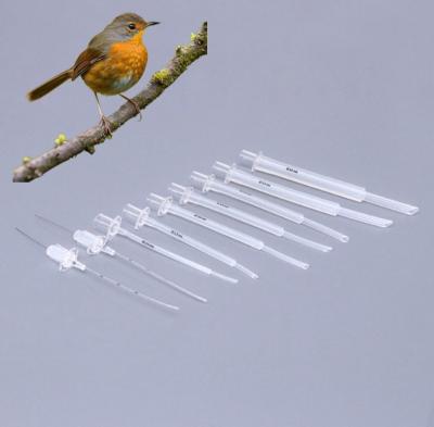 China Veterinary Silicone Avian Endotracheal Tube Stainless Steel Stylet Included Sizes 1.0 to 6.0mm for sale