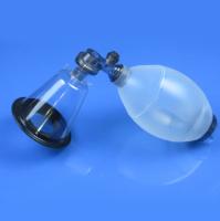 China Veterinary Reusable Silicone Manual Resuscitator Complete Ambu Bag Set with Oxygen Tubing Mask & Airways Sizes S/M/L for sale