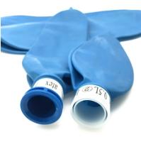 China Blue Latex-Free Veterinary Anesthesia Breathing Bag 0.5L-5L 22mm Connector For Animal Ventilation for sale