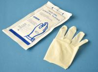 China Surgical Powdered Disposable Latex Examination Gloves 2pcs Pair for sale