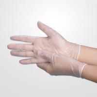 China Vinil Chemical Disposable Protection Gloves Transparent Black Red Blue Industrial Powder Free for sale
